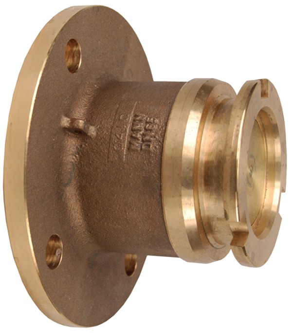 Mann Tek Dry Disconnect Adapter Tank Unit x 150# ASA Flange, Gunmetal ...